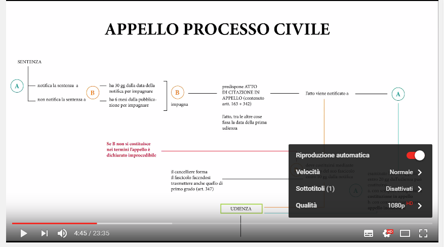 Appello maxi schema | Studiare Diritto Facile
